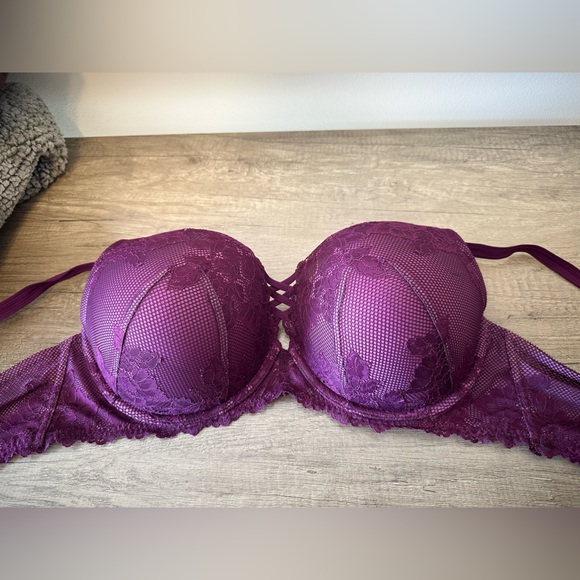 torrid | Intimates & Sleepwear | Torrid Curve 42dd Purple Lacey Pushup ...